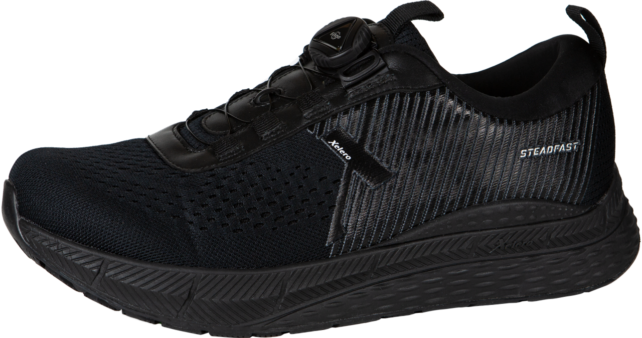 Steadfast Women's FitGo Black X96016 | Xelero Shoes