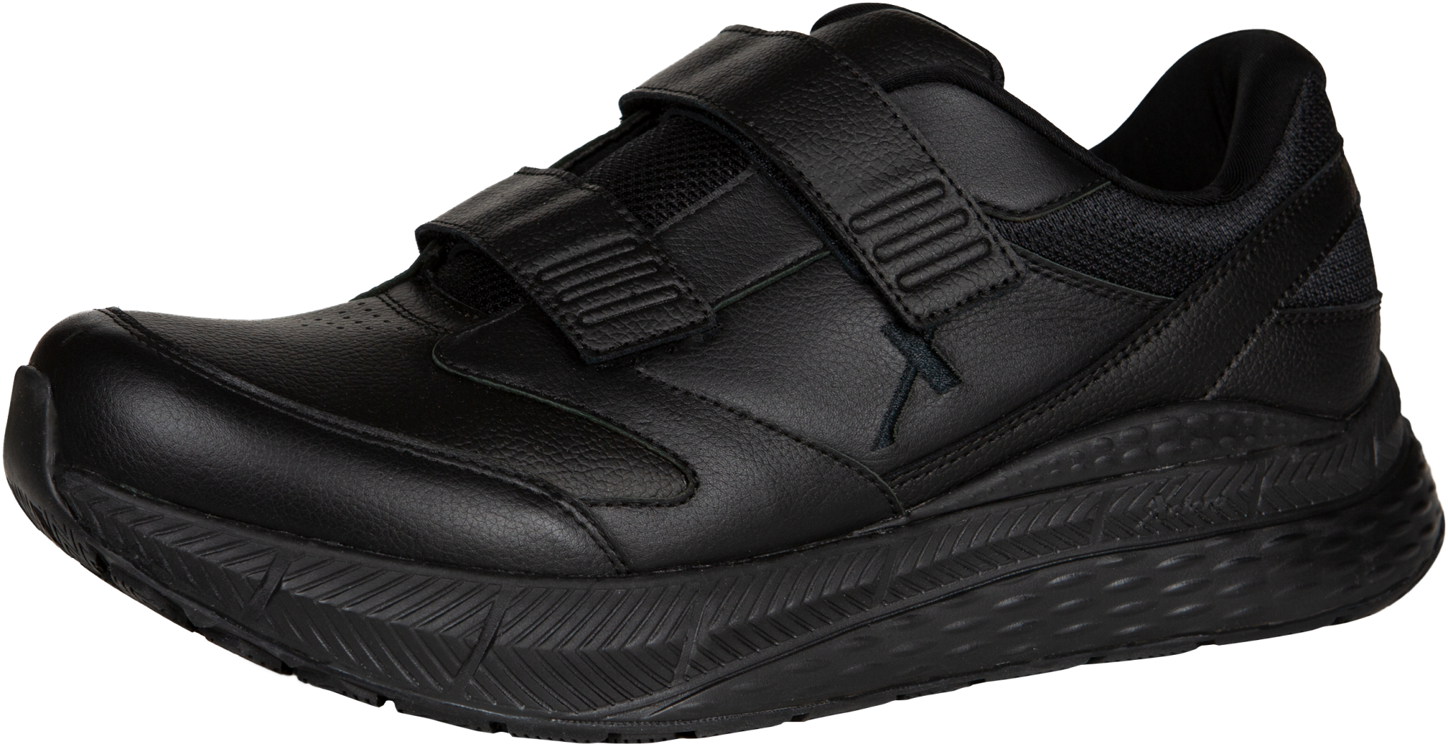 Steadfast Walker Men's Black Leather Strap X58130 | Xelero Shoes